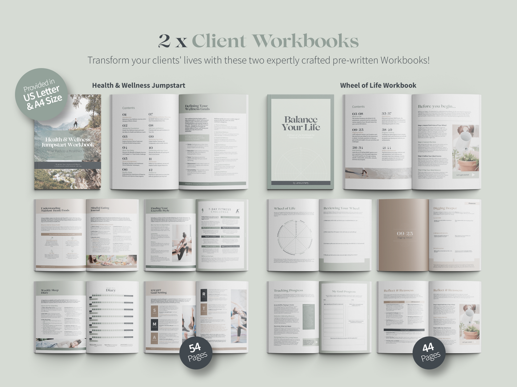 Health and Wellness Coach Branding Toolkit – simplifymysocials